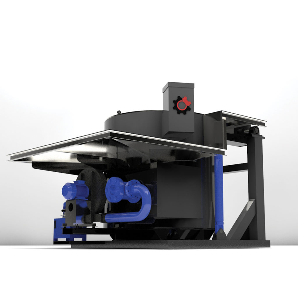 Hydraulic Tilting Crucible Furnaces